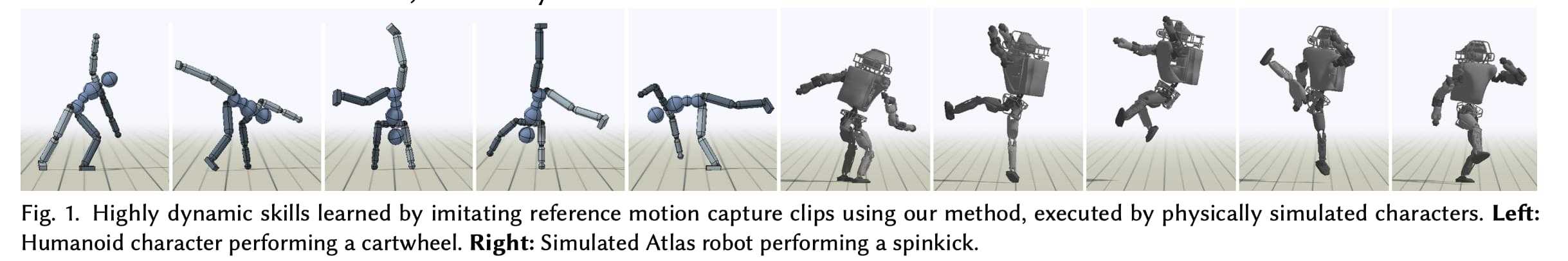 DeepMimic: Example-Guided Deep Reinforcement Learning of Physics-Based Character Skills ...